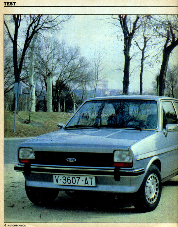 Ford Fiesta MK1 » Magazine Articles ES » Auto Mecánica » Road Test ...