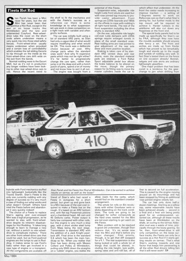 Ford Fiesta MK1 » Magazine Articles UK » Auto Performance » Feature ...