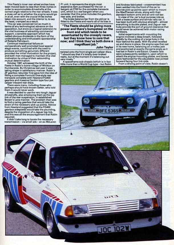 Ford Fiesta MK1 » Magazine Articles UK » Cars and Car Conversions ...