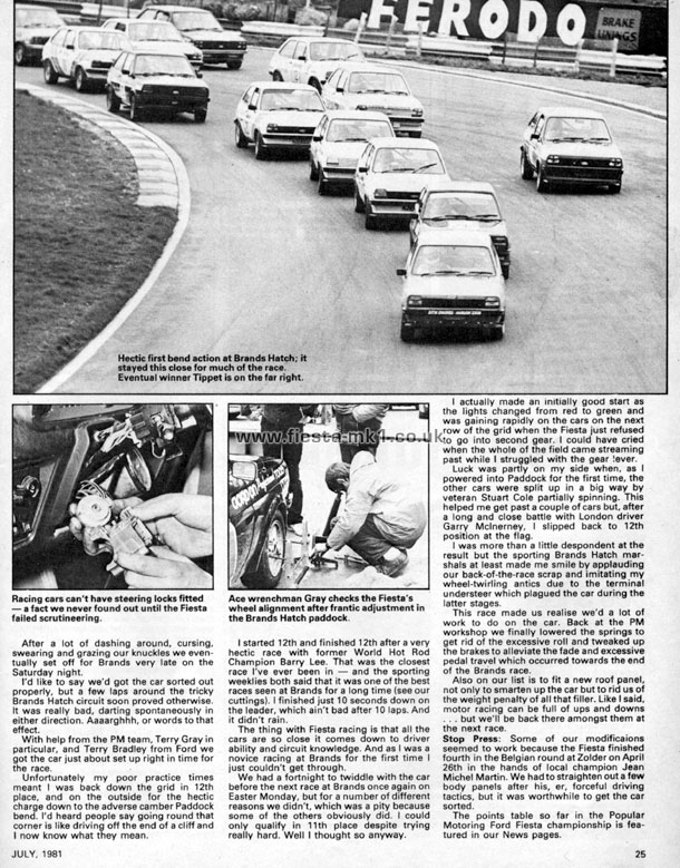 Ford Fiesta MK1 » Magazine Articles UK » Popular Motoring » Feature ...