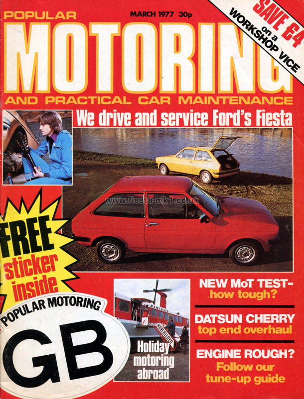 Ford Fiesta MK1 » Magazine Articles UK » Popular Motoring » Road Test ...